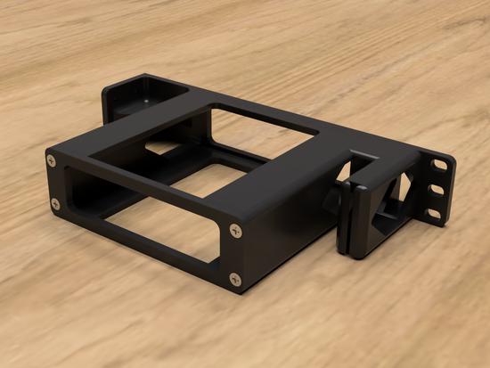 Home Assistant Yellow and Coral AI Accelerator Rack Mount (Modular ...