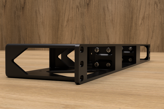 1U Rack Mount for 3x Intel NUC Pro Slim PCs – Hive Tech Solutions