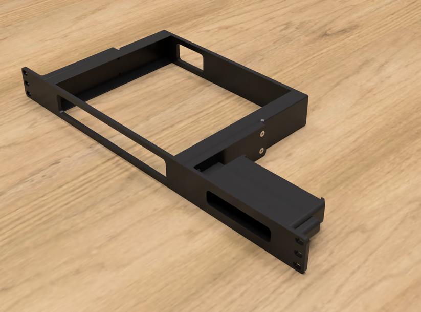 Rack mount for Ubiquiti Unifi Enterprise Switch 8 PoE and Flex Mini ...