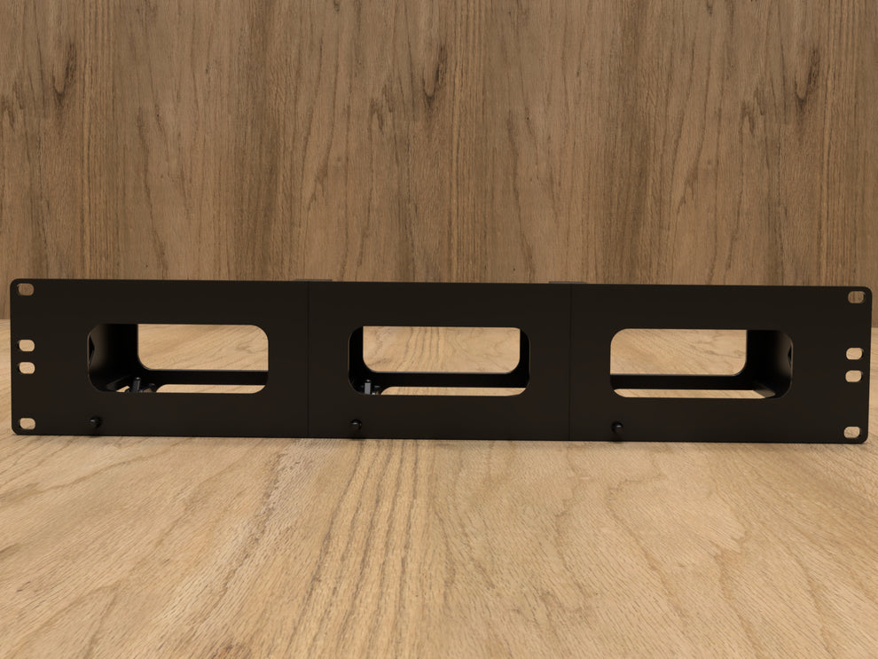 2U Rack mount for 3x Apple M4 Mac Mini / Mini Pro – Hive Tech Solutions